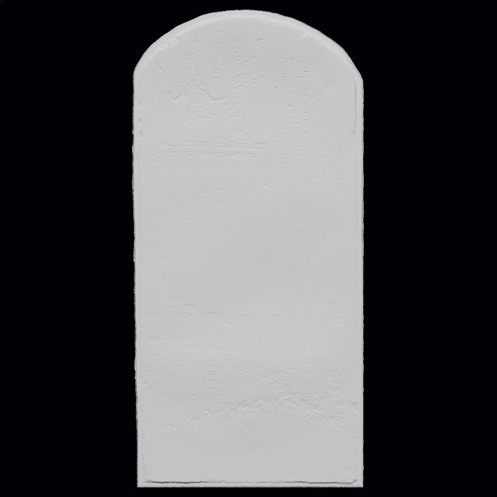 3D Printable King Taharka Stele by SMK - Statens Museum for Kunst