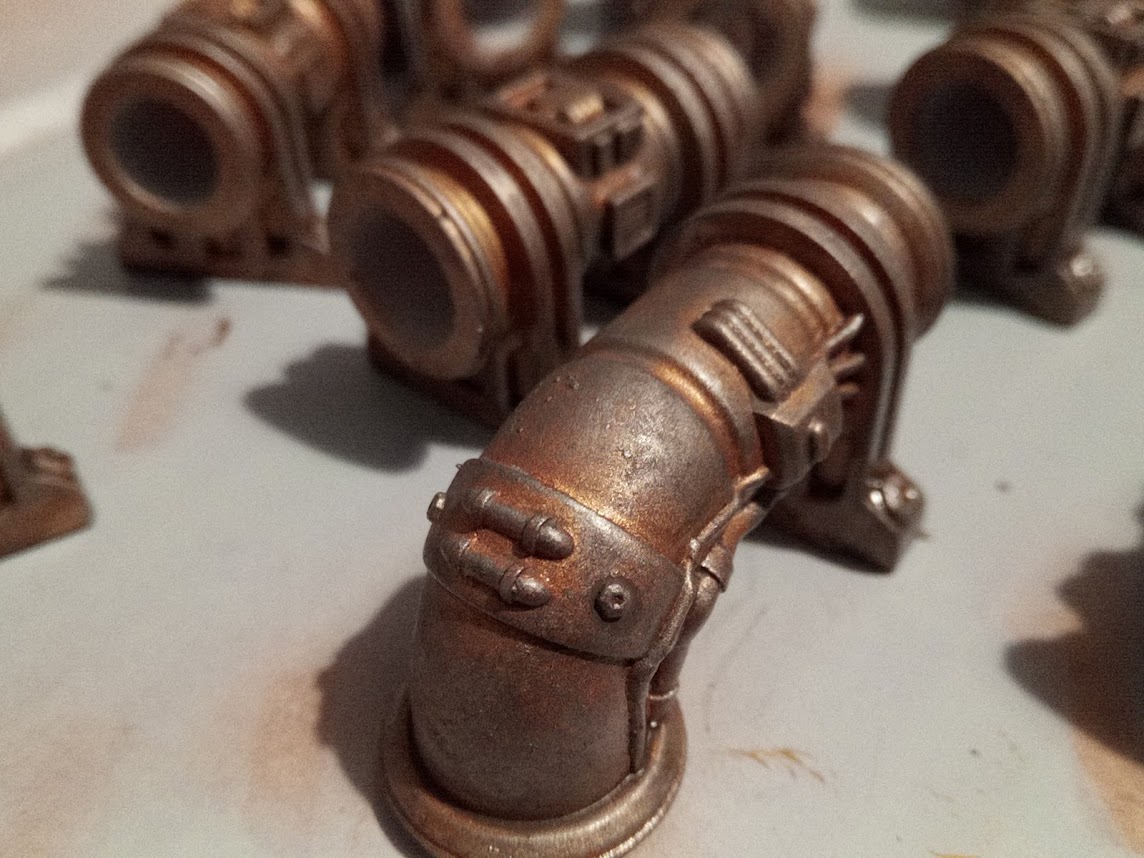 3D Printable Modular Industrial Pipe Set by Custom Miniature Maker