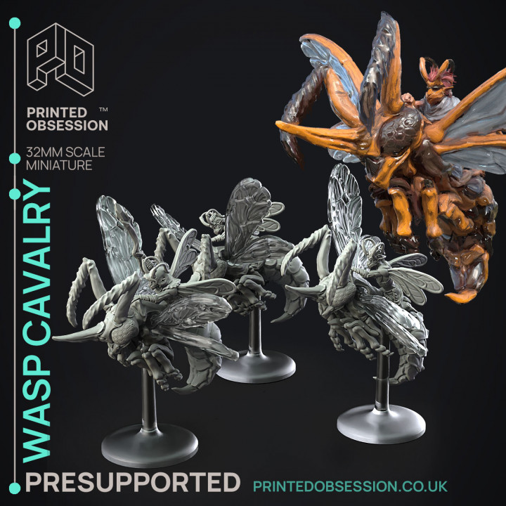 3D Printable Bee Invasion - 14 monsters including a bee Dragon ...