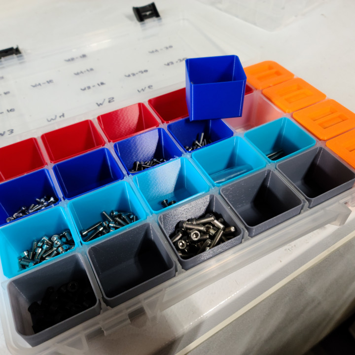 3D Printable Plano Insert bins by TK Designs
