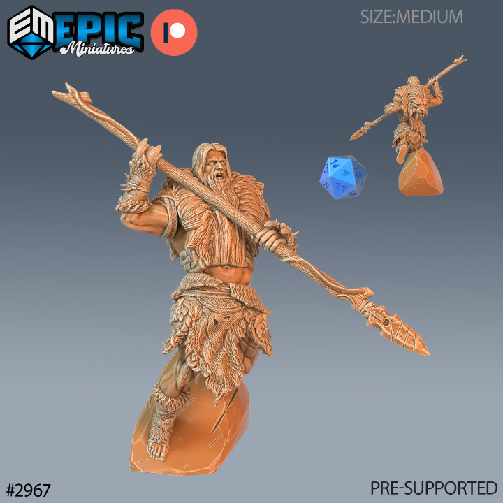 3D Printable Caveman Barbarian Set / Ancient Cave Human / Ancestor of ...