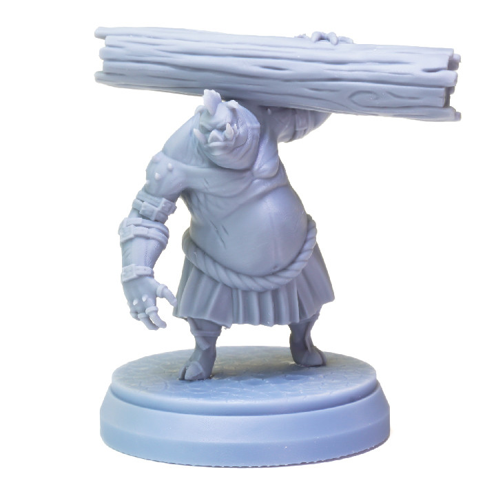 3D Printable Tusken Gorgers - Boss Urken (Early Access Mini) by BlueWyvern