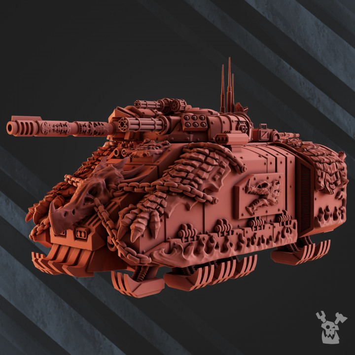 3D Printable Heavy Hover tank by dakkadakka.store
