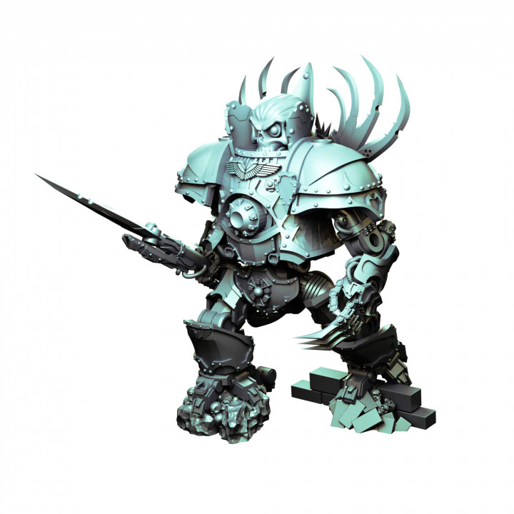 3D Printable War Machine Battle Automaton - Sci Fi Wargames Proxy by ...