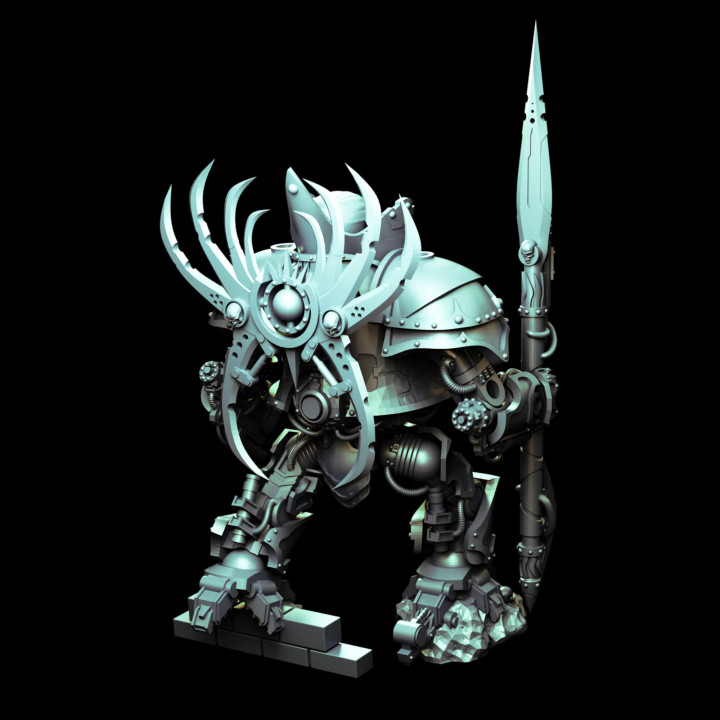 3D Printable War Machine Battle Automaton - Sci Fi Wargames Proxy by ...