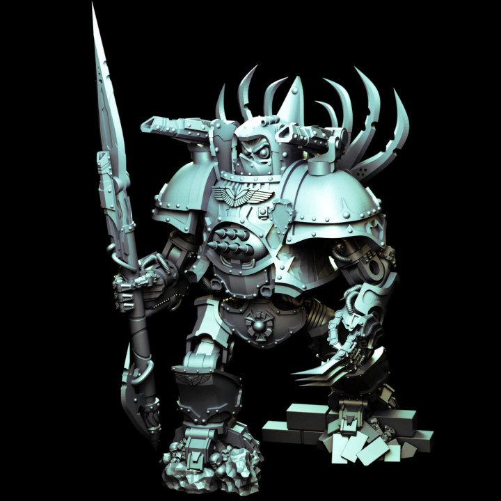 3D Printable War Machine Battle Automaton - Sci Fi Wargames Proxy by ...