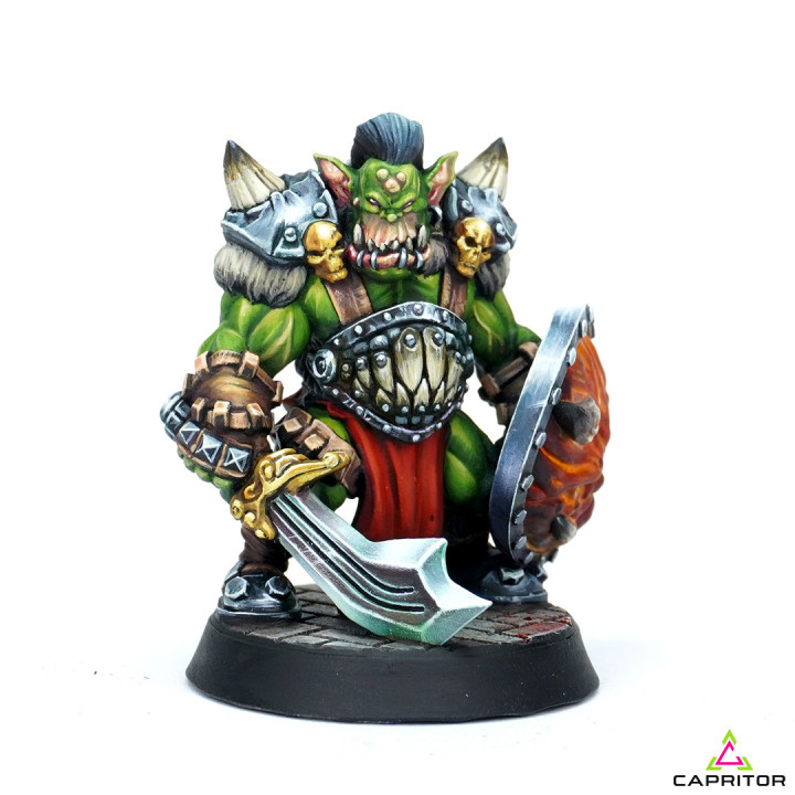 3D Printable "The Orcs" (24 X Models) 28mm/ 32mm Miniatures (FDM or ...