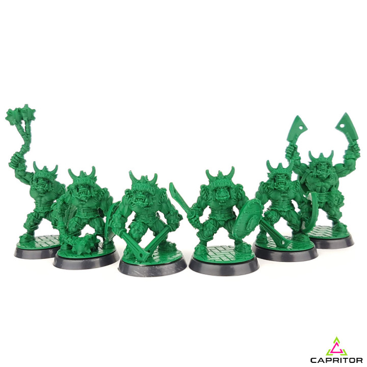 Descargar "The Orcs" (24 X Models) 28mm/ 32mm Miniatures (FDM or Resin ...