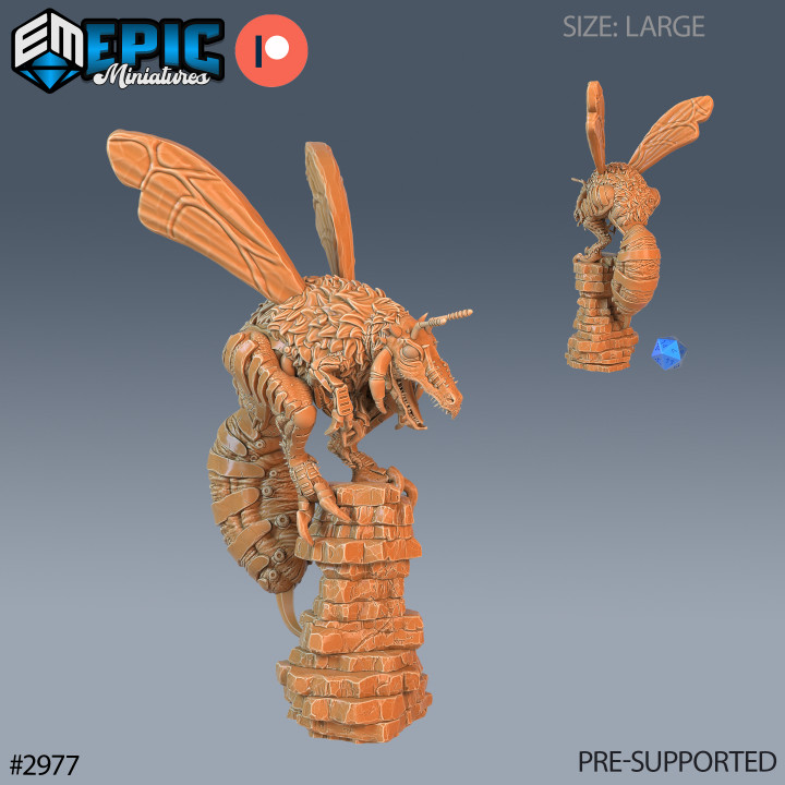 3D Printable B-Rex Set / Bee T-Rex Dino Hybrid / Winged Dinosaur ...