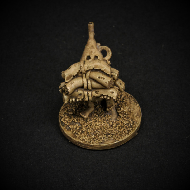 3D Printable Ficklesome Funnelston / Scroll Carrier by Knucklebones ...
