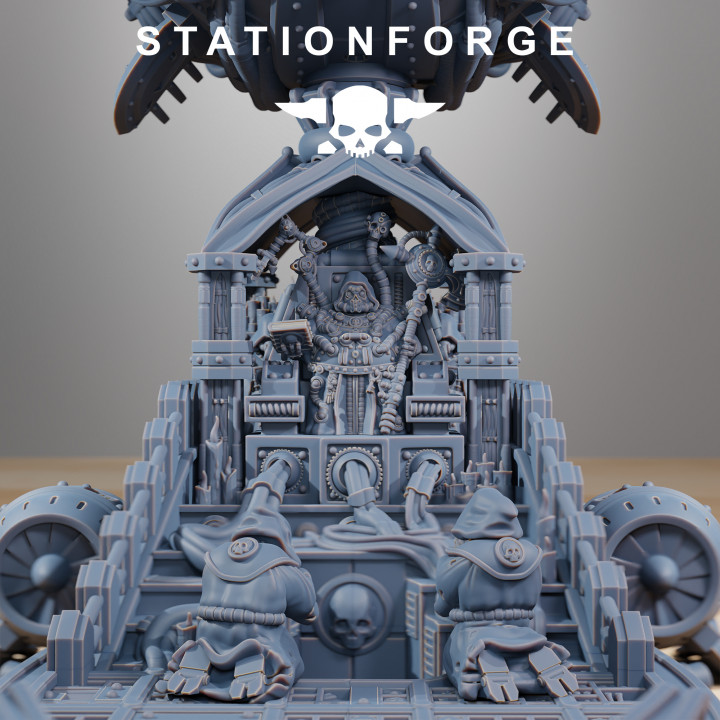 3D Printable Scavenger Floating Chapel by Station Forge