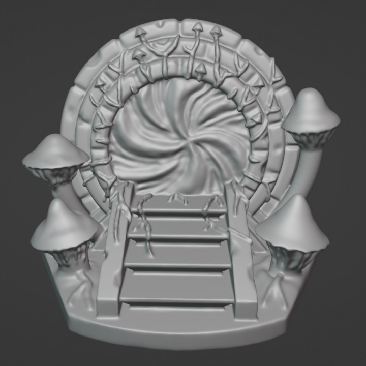 3D Printable Portal to Wonderland - Supportless by Balázs Patonai