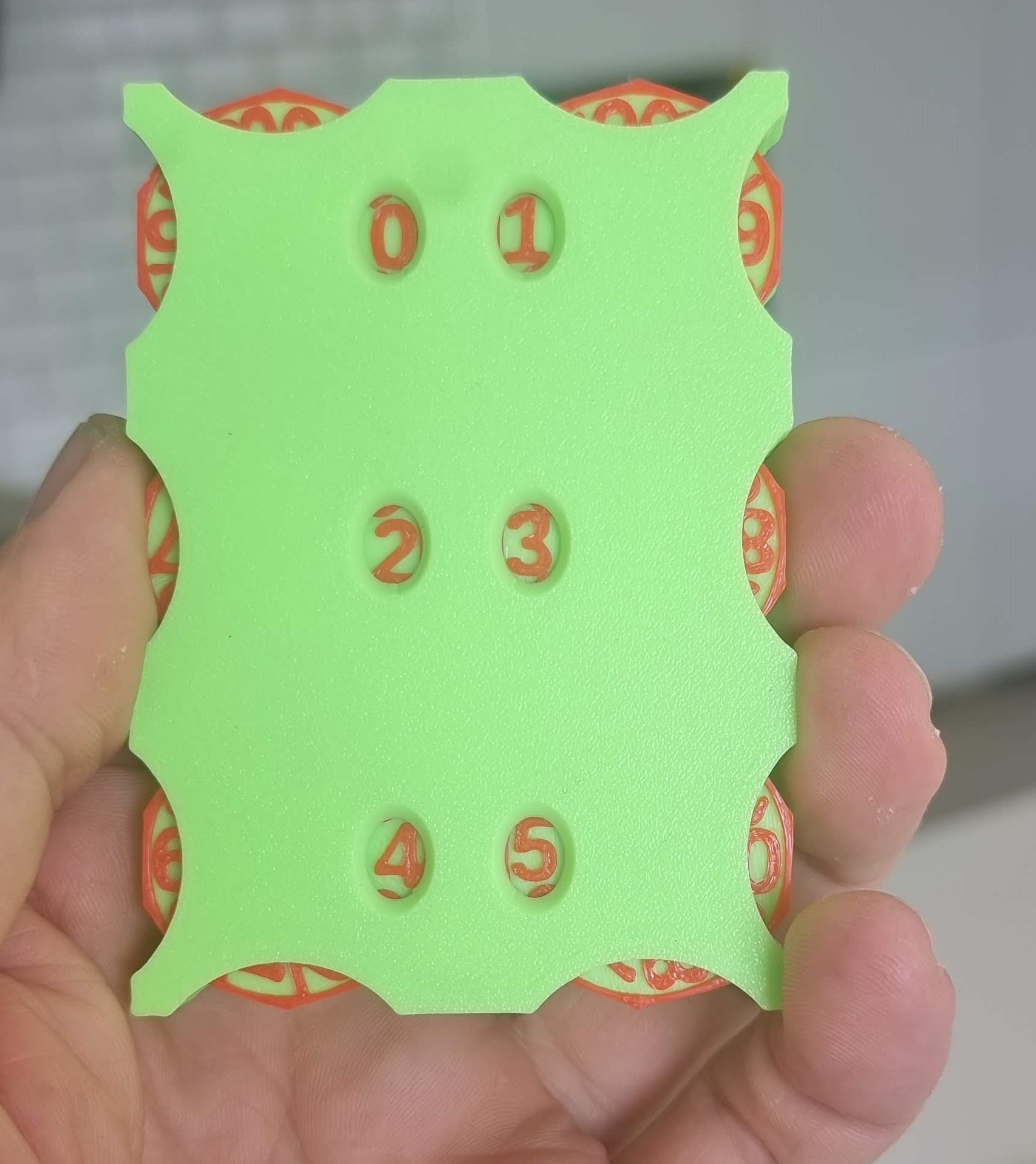 3D Printable MTG sized - HP Tracker/Counter - 6 Trackers in one card ...