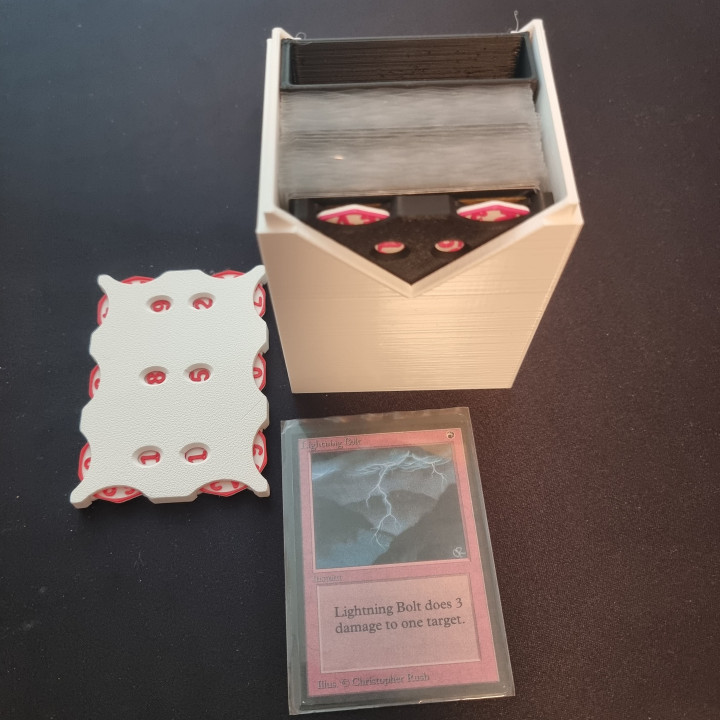 3D Printable MTG sized - HP Tracker/Counter - 6 Trackers in one card ...