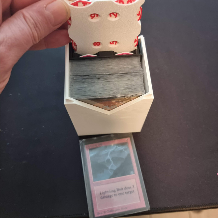 3D Printable MTG sized - HP Tracker/Counter - 6 Trackers in one card - Easy 2 color print by ...