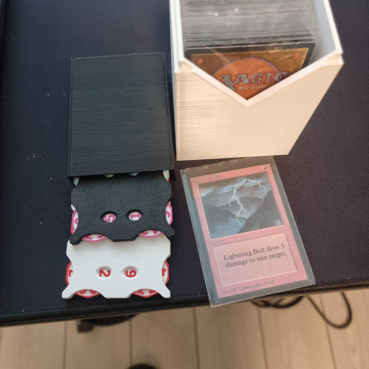 3D Printable MTG sized - HP Tracker/Counter - 6 Trackers in one card ...