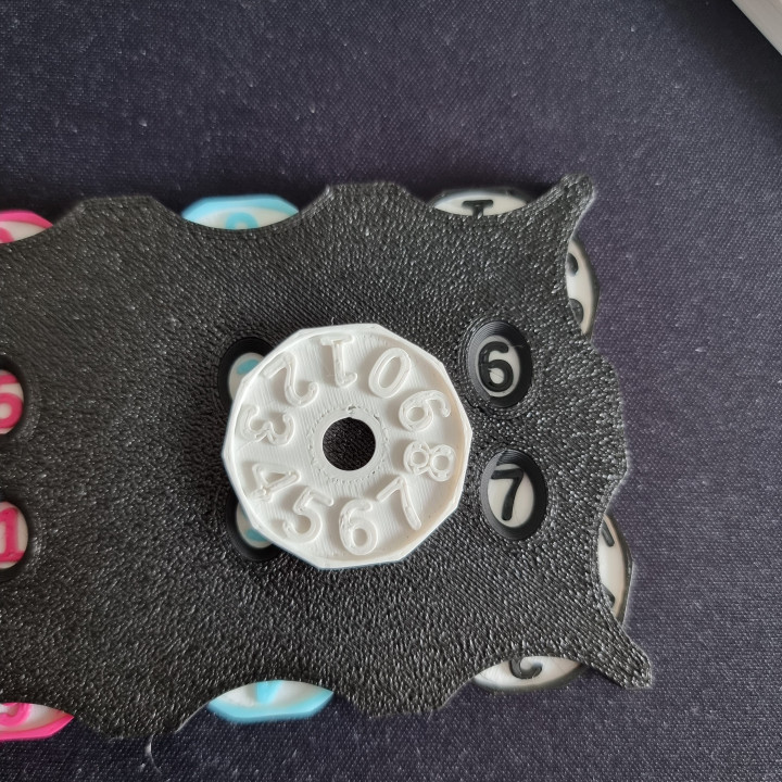 3D Printable MTG sized - HP Tracker/Counter - 6 Trackers in one card ...