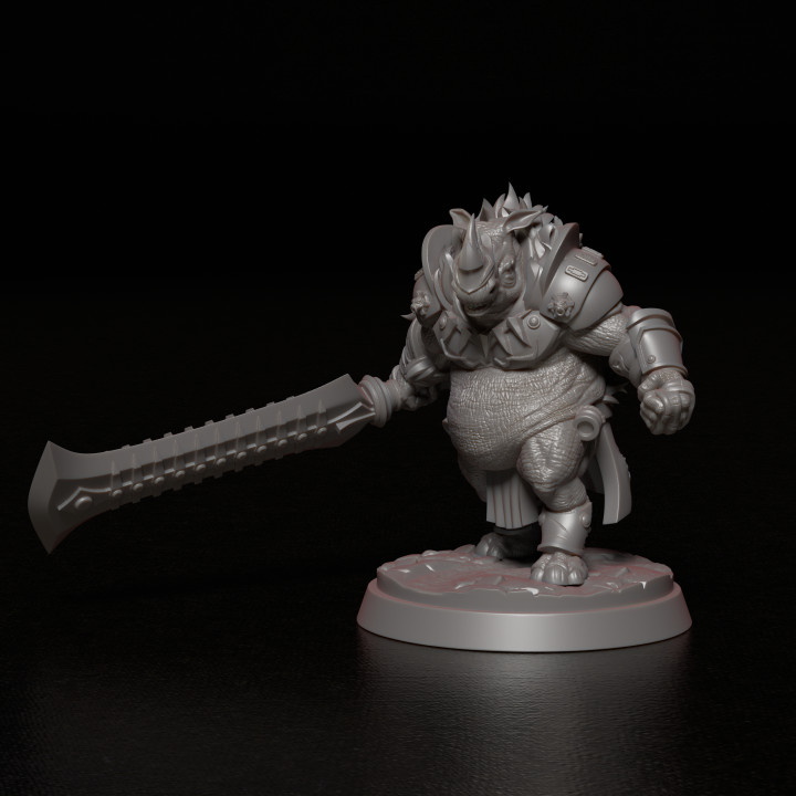 3D Printable Battle Borta by Clay Cyanide Miniatures