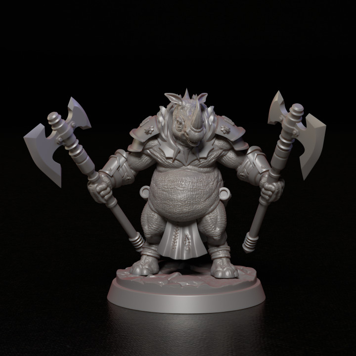 3D Printable Battle Borta by Clay Cyanide Miniatures