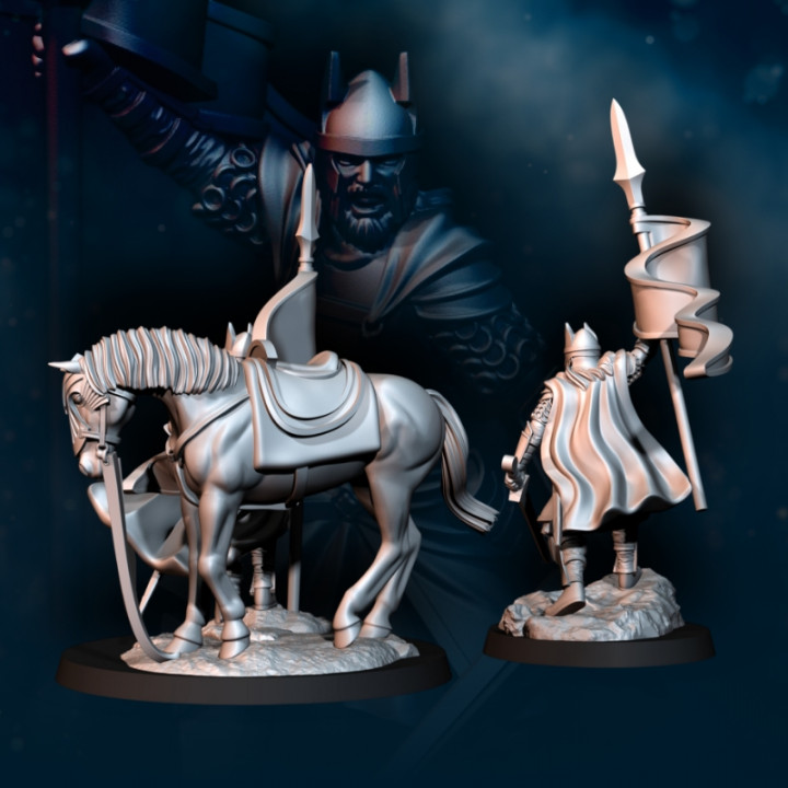 3D Printable High Human Banner - Foot and Mounted | High Humans ...