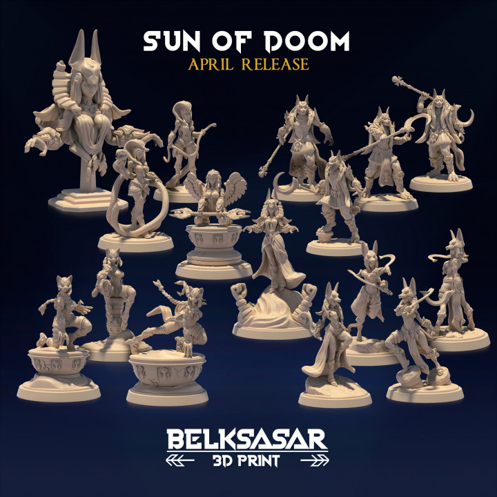 3D Printable Sun of Doom - Knight by Belksasar