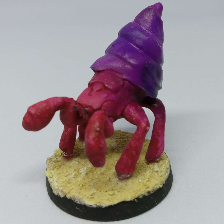 3D Printable Hermit Crab by Electro-Static Minis