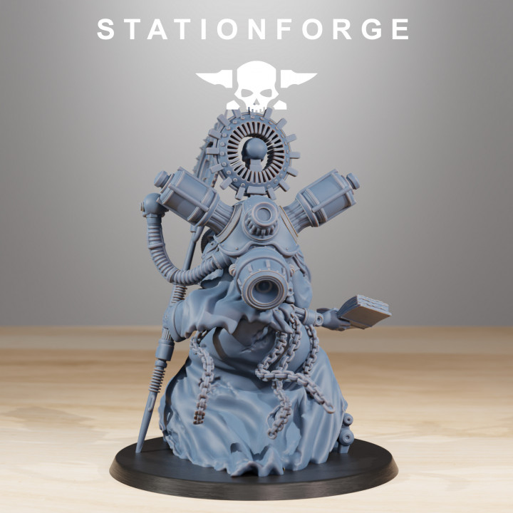 3D Printable Scavenger Cultist Leader by Station Forge