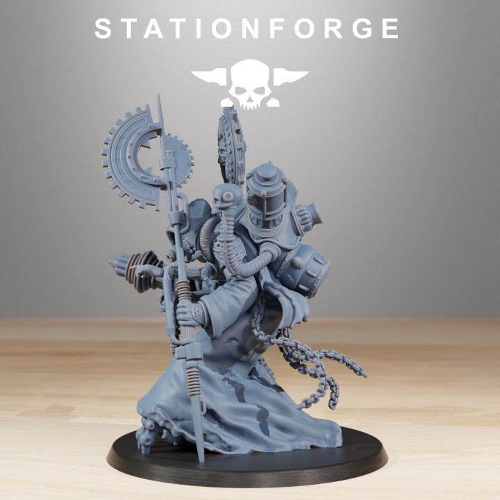 3D Printable Scavenger Cultist Leader by Station Forge