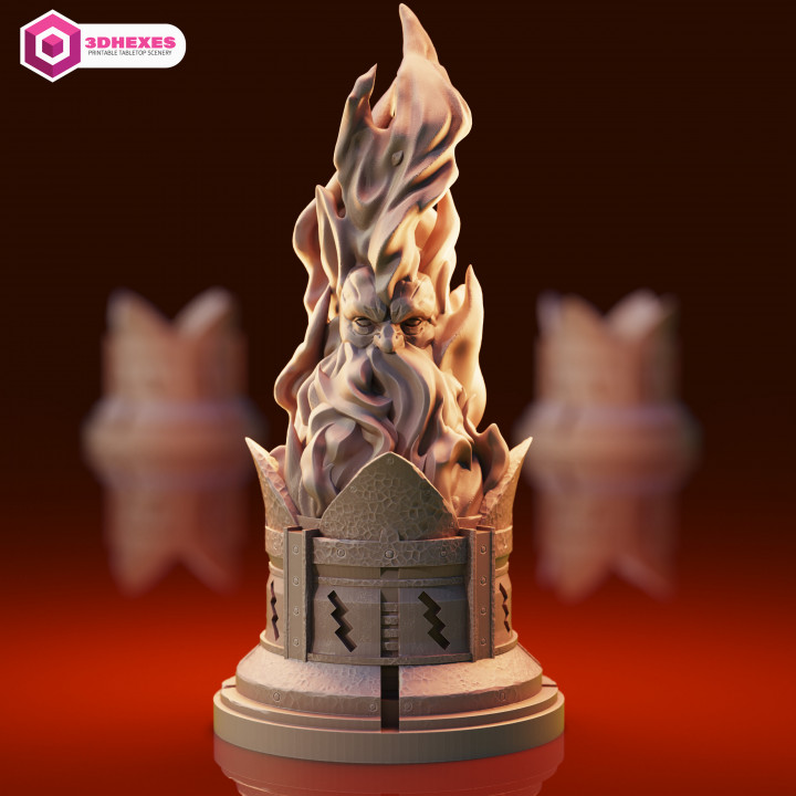 3D Printable Paragon Furnace - Magmakeeps by 3DHexes