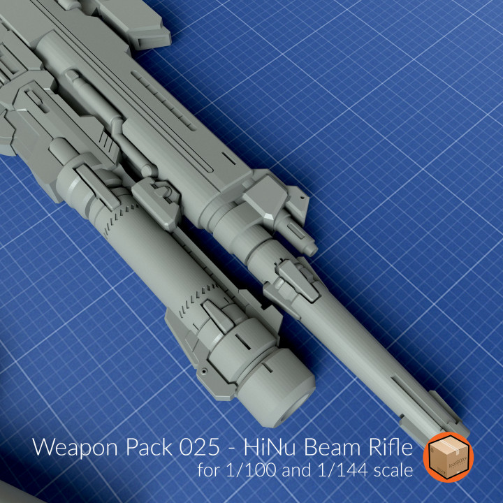 3D Printable WEAPON PACK 025 by Norman Caguiat