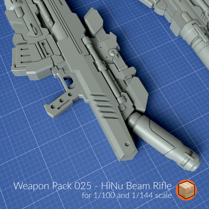 3D Printable WEAPON PACK 025 by Norman Caguiat