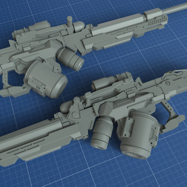 3D Printable WEAPON PACK 027 by Norman Caguiat