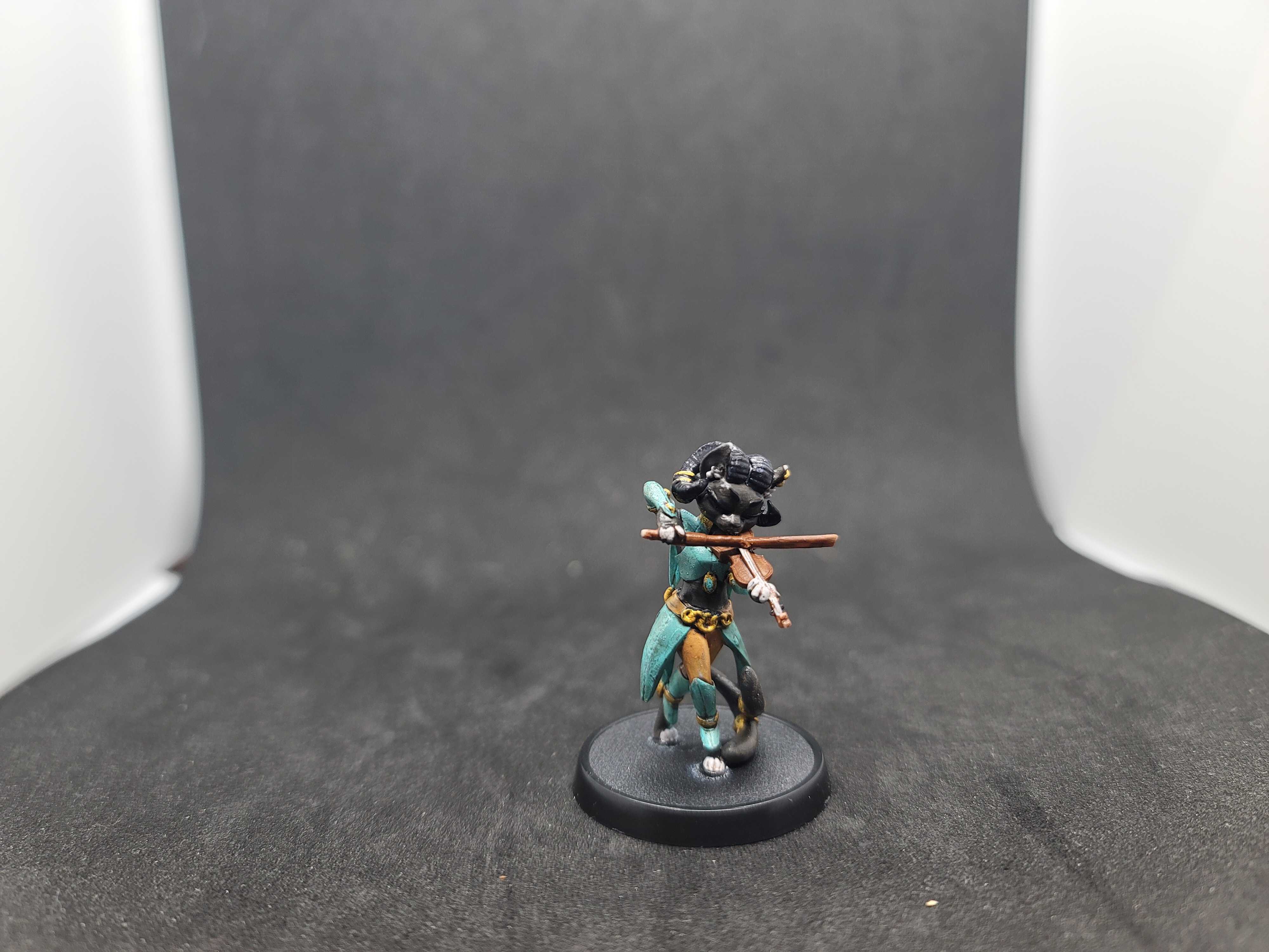 3D Printable Nefari Bard Cat - Female by Kawna Minis