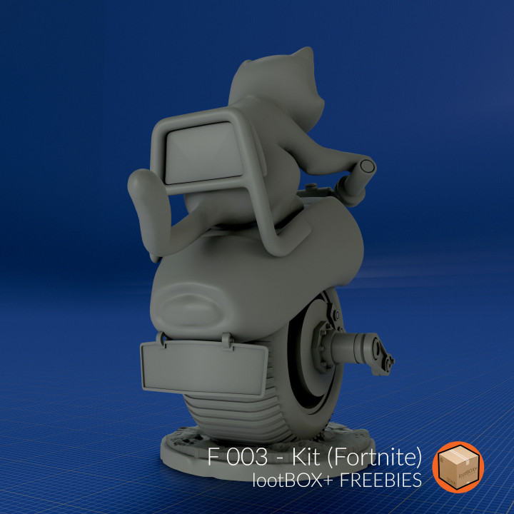 3D Printable F 003 - KIT (FORTNITE) by Norman Caguiat