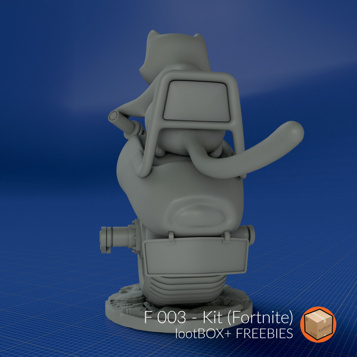 3D Printable F 003 - KIT (FORTNITE) by Norman Caguiat