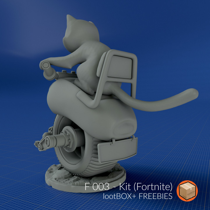 3D Printable F 003 - KIT (FORTNITE) by Norman Caguiat