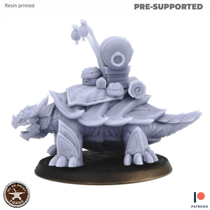 3D Printable Great Dragon Turtle by My3DPrintForge