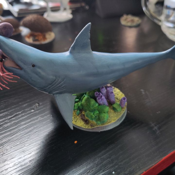 3D Print of Helicoprion bessonowi : Feeding by illai