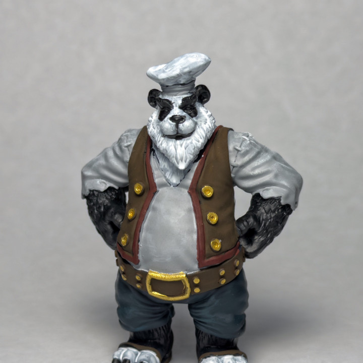 3D Print of Pandas BUNDLE (30 Unique pre-supported STLs) by Azerothian ...