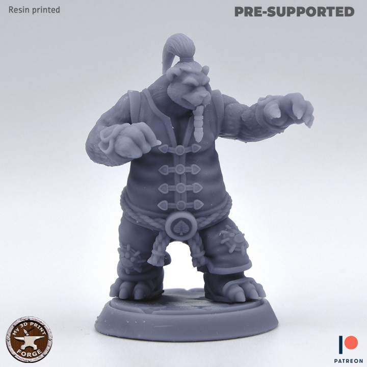 3d Printable Pandas Bundle 30 Unique Pre Supported Stls By My3dprintforge