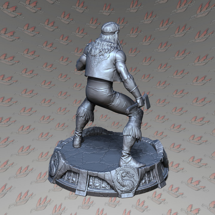 3D Printable INDIAN FIGHTER by Alex