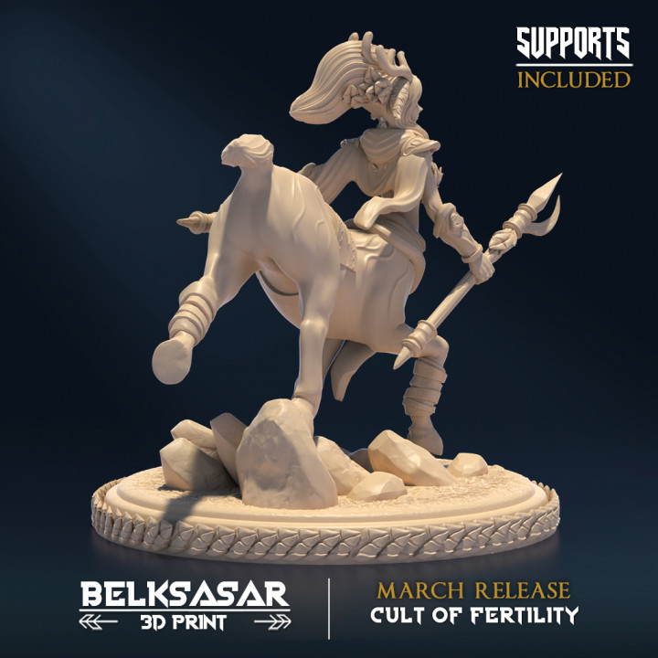 3D Printable Midday Cervitaur C by Belksasar