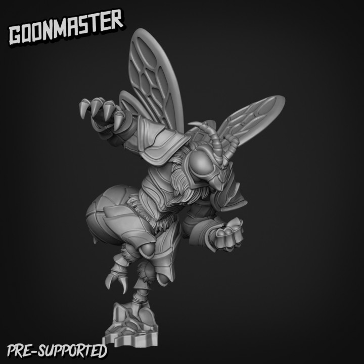 3D Printable Heavy Bee 5 by Goon Master