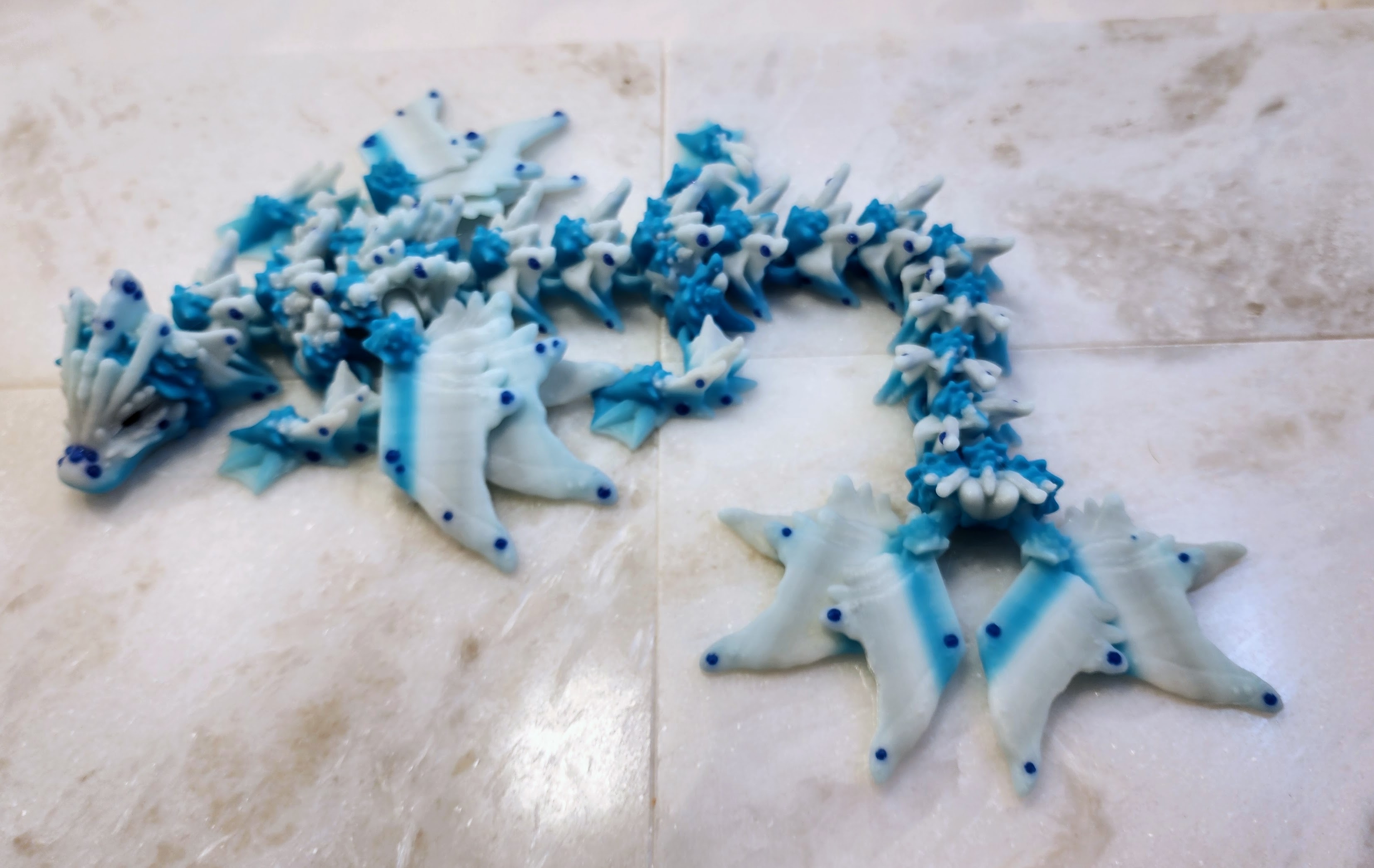 3D Printable Ocean Dragon by Cinderwing3D