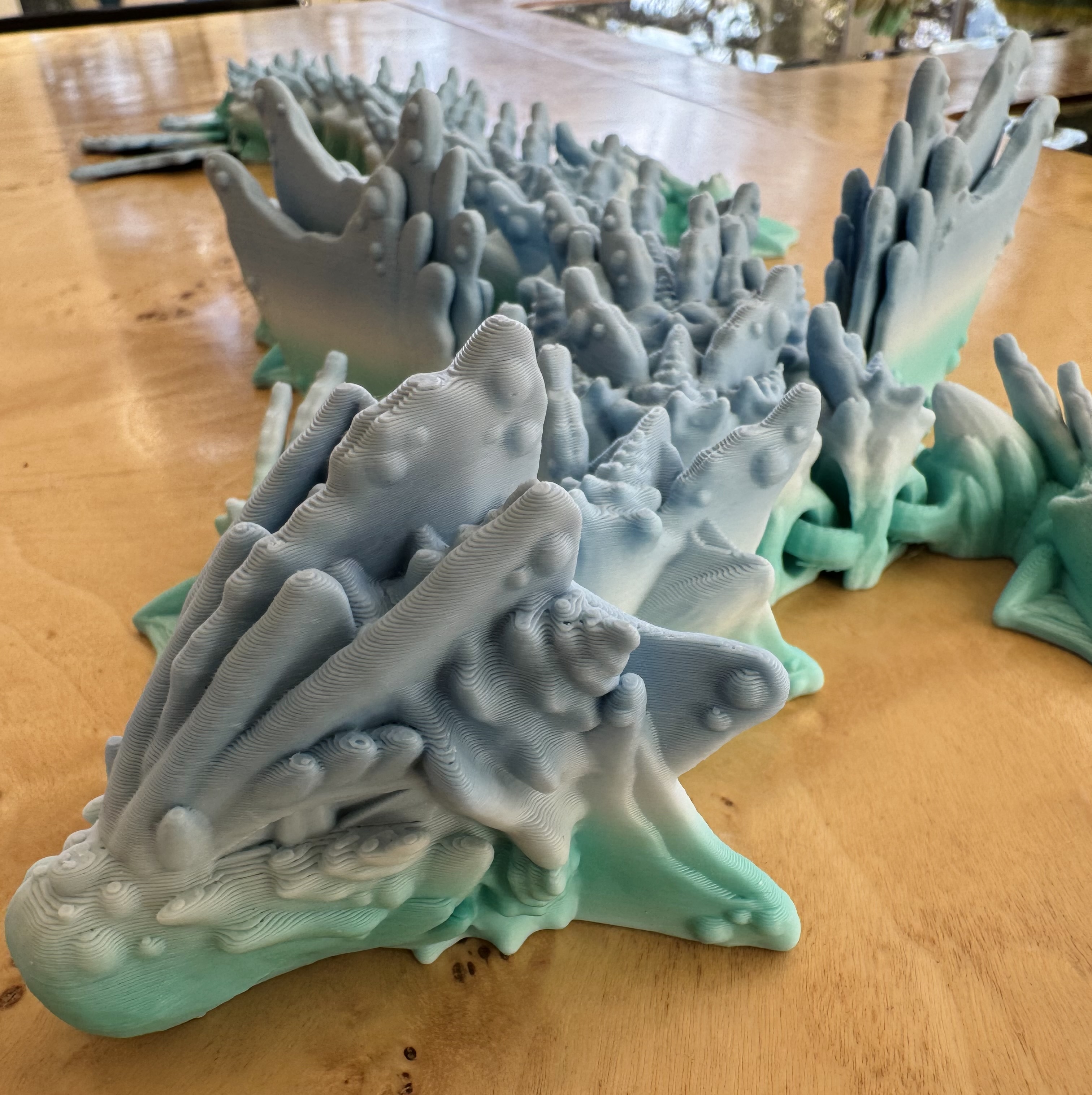 3D Printable Ocean Dragon by Cinderwing3D