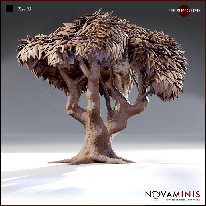 3D Printable Tree 03 by NovaMinis