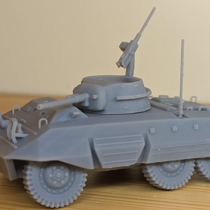 3D Printable M8 Greyhound - Light Armored Car M8 (USA, WW2, D-day) by ...