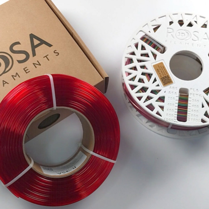3D Printable Rosa3D Filaments MASTERSPOOL - reusable ReFill discs by ROSA PLAST SP. z o.o ...
