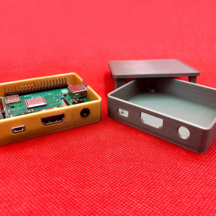 3D Printable Raspberry Pi 3A+ Case by kosteklvp