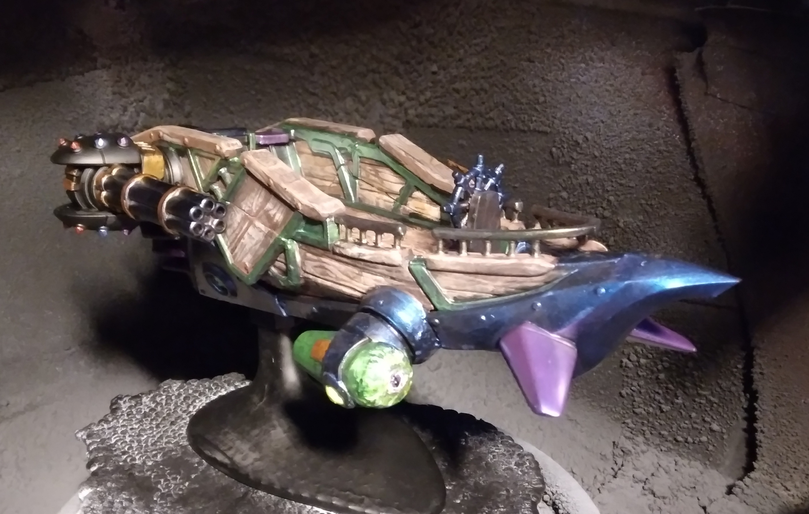 3D Printable Airship - Risky Racing Skiffs by Sordane Publishing